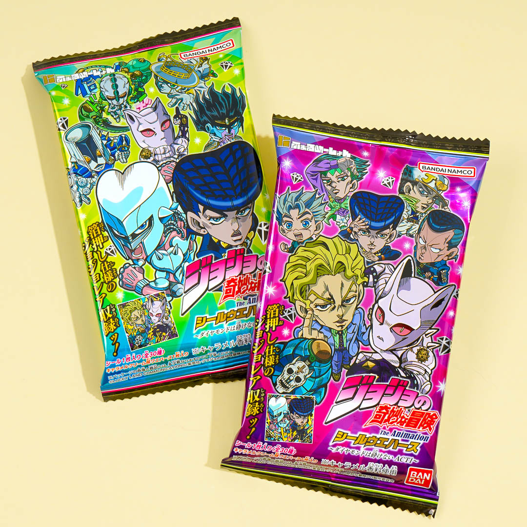 JoJo's Bizarre Adventure Wafer With Sticker – Japan Candy Store