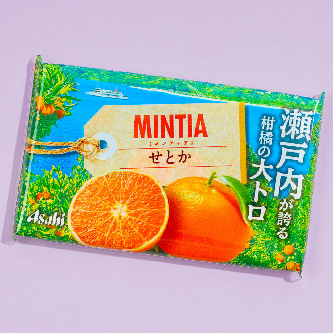 Asahi Mintia Mints - Setoka Orange – Japan Candy Store