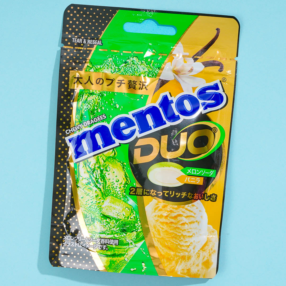 Mentos Duo Candy - Melon Soda & Vanilla – Japan Candy Store