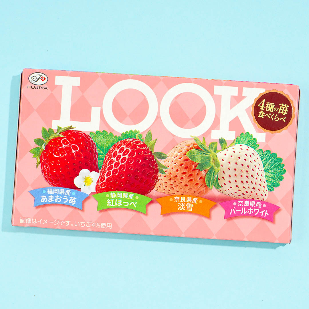 Look Chocolate - 4 Types of Strawberries – Japan Candy Store