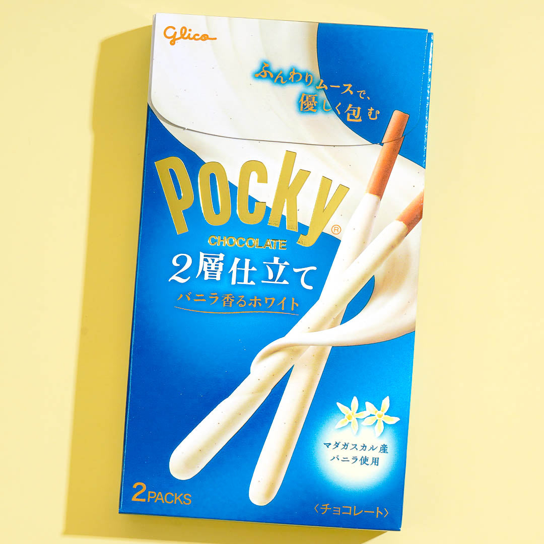 Pocky Double Layer Biscuit Sticks - Vanilla White Chocolate – Japan ...