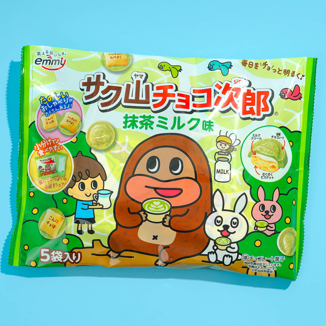 Shoei Delicy Choco Jiro Biscuits Big Pack - Matcha Milk – Japan Candy Store