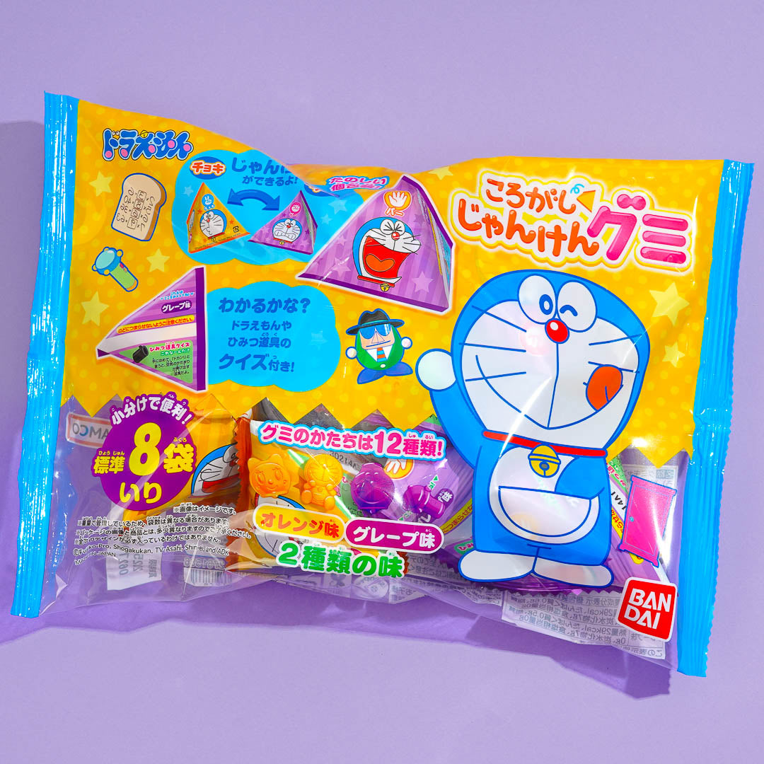 Doraemon Rolling Rock Paper Scissors Gummy – Japan Candy Store