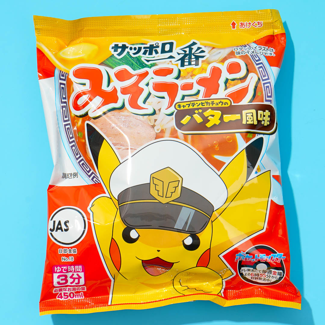 Pokemon Sapporo Ichiban Ramen Noodles - Miso – Japan Candy Store