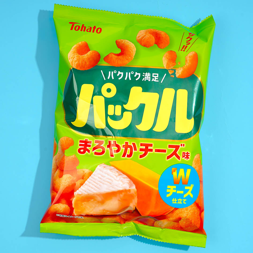 Tohato Puckle Corn Puff Snack - Mellow Cheese – Japan Candy Store
