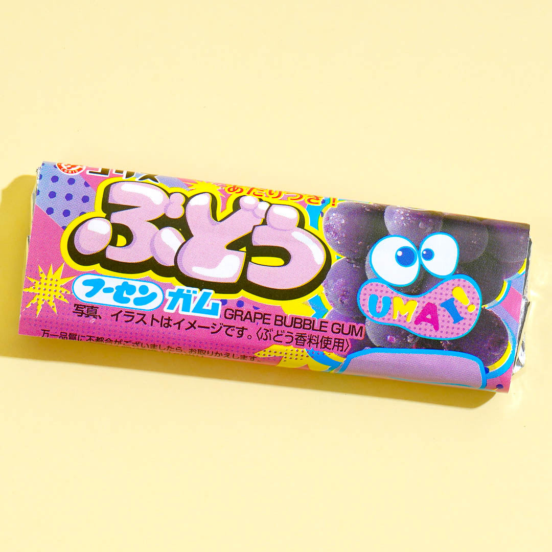 Coris Grape Bubble Gum – Japan Candy Store