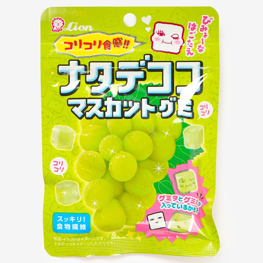 Lion Candy Nata De Coco Gummies - Muscat – Japan Candy Store