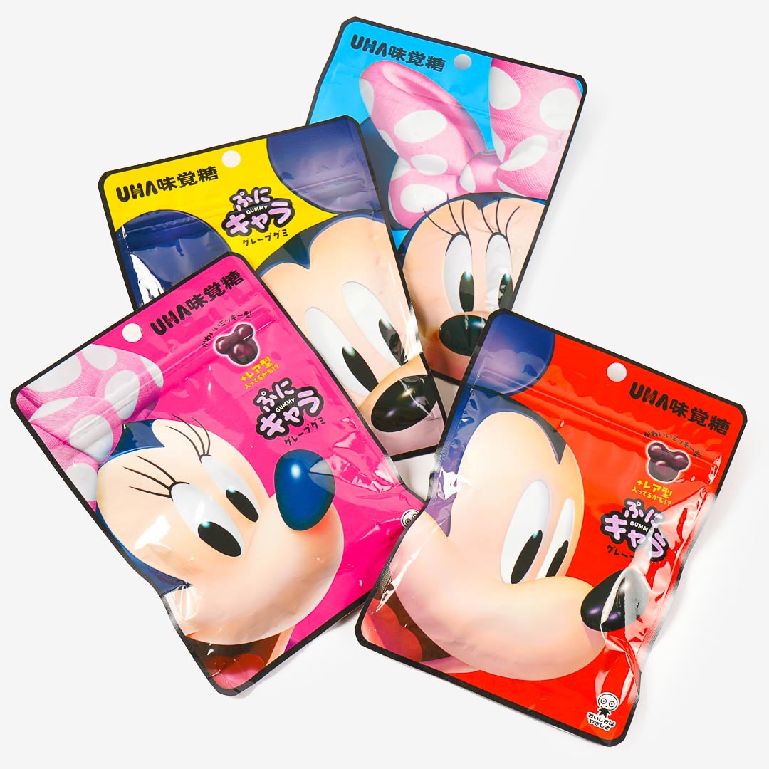 Disney Puni Chara Gummy - Grape – Japan Candy Store