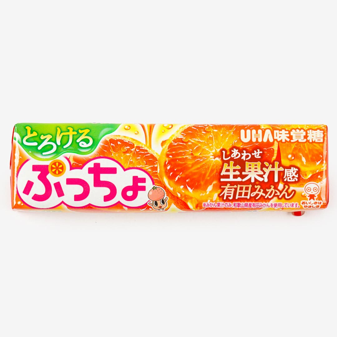 Puccho Chewy Candy - Melting Arita Mandarin Oranges – Japan Candy Store