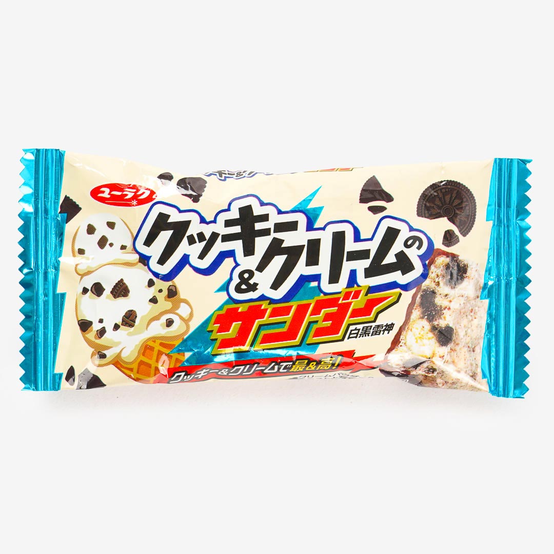 Black Thunder Chocolate Bar - Cookies & Cream – Japan Candy Store