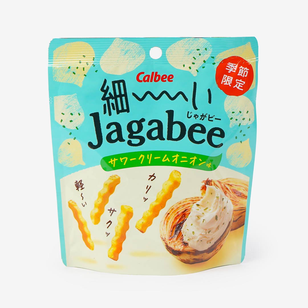 Calbee Thin Jagabee - Sour Cream and Onion – Japan Candy Store