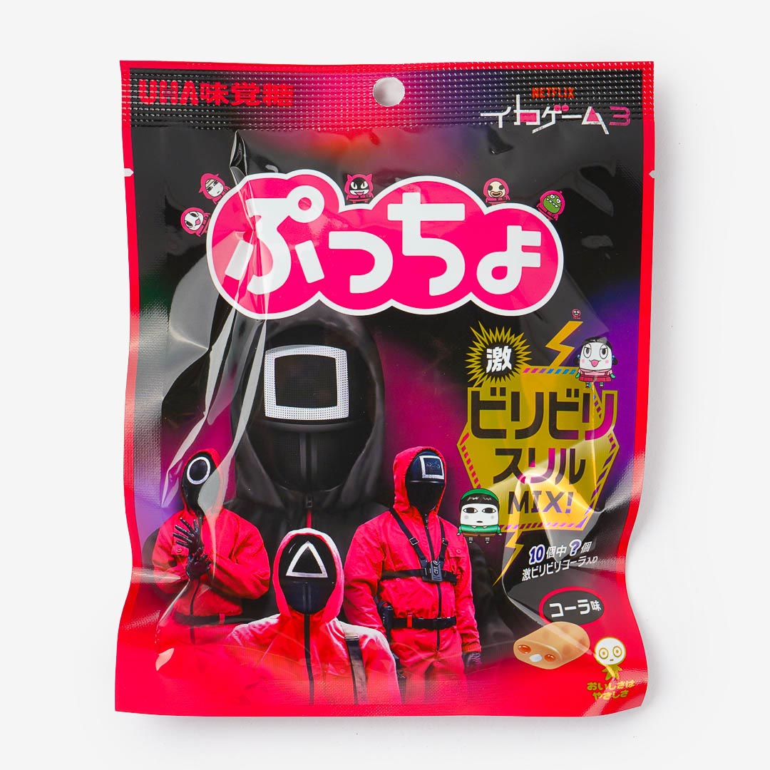 Puccho Squid Game Chewy Candy Pack - Cola Mix – Japan Candy Store
