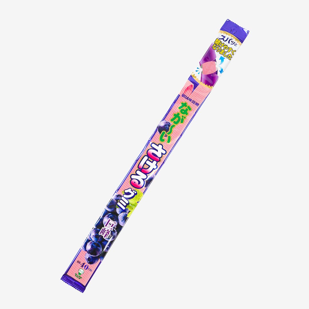 UHA Mikakuto Long Sakeru Peeling Gummy - Kyoho Grape – Japan Candy Store