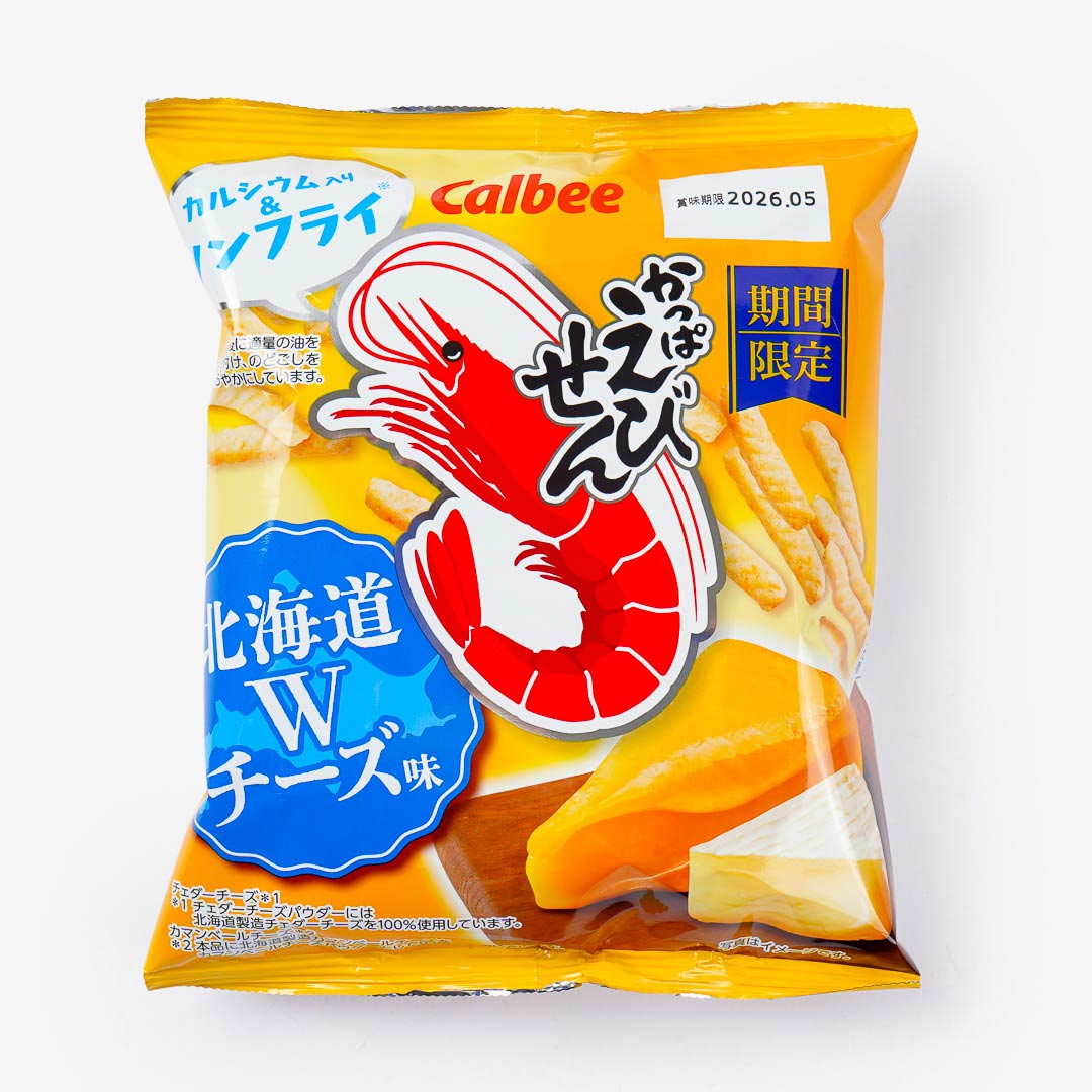 Calbee Kappa Ebisen Shrimp Snacks - Hokkaido Cheese – Japan Candy Store