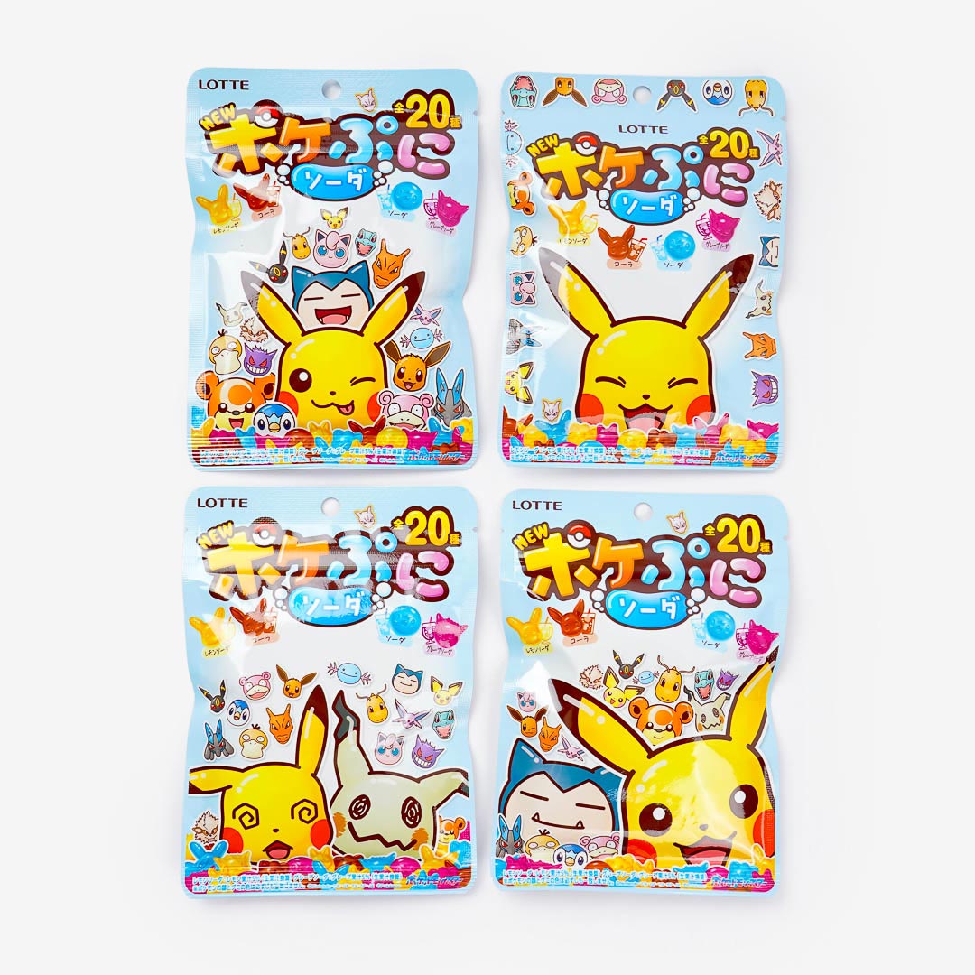Lotte Pokepuni Pokémon Gummy – Japan Candy Store