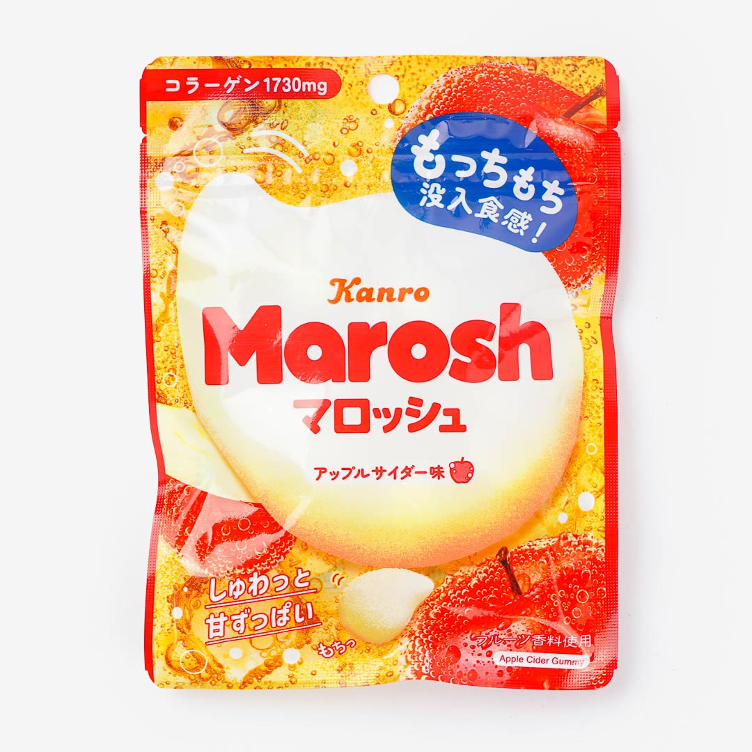 Kanro Marosh Marshmallow Gummies- Apple Cider – Japan Candy Store