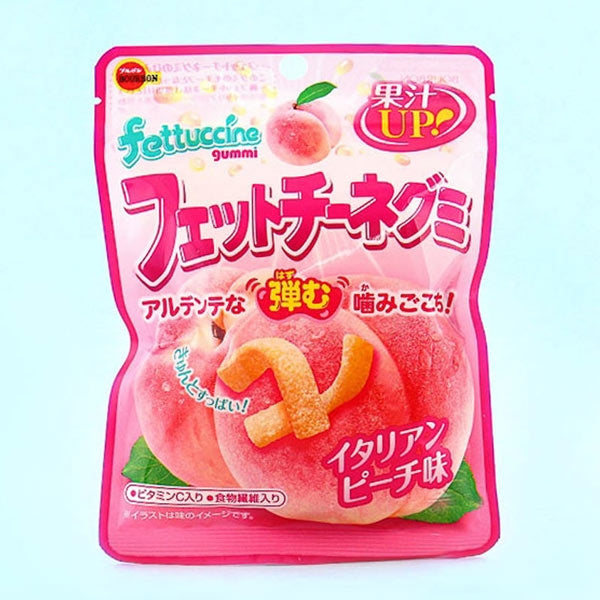 Bourbon Fettuccine Gummy - Peach – Japan Candy Store