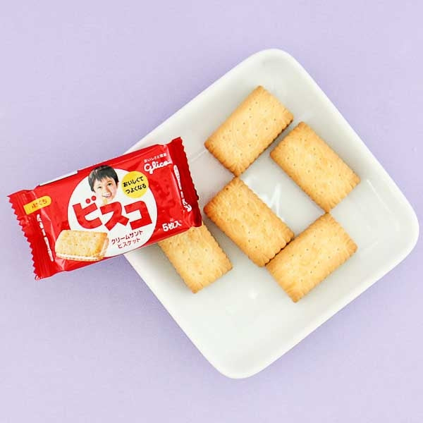 Glico Bisuko Cream Biscuit – Japan Candy Store