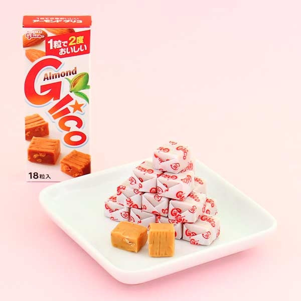 Glico Almond Caramel Candy Cubes – Japan Candy Store