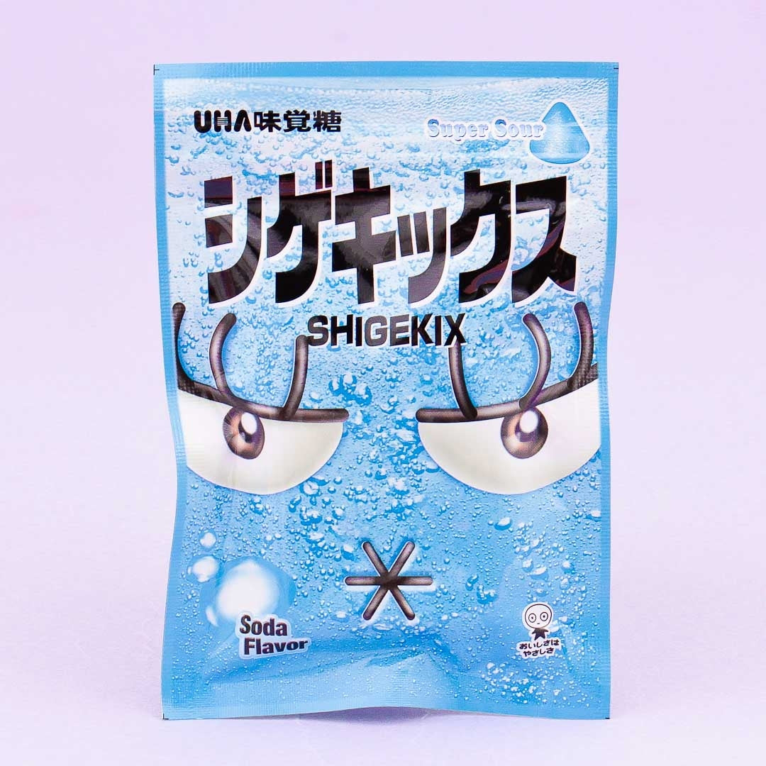 UHA Shigekix Super Sour Gummy Drops - Soda – Japan Candy Store