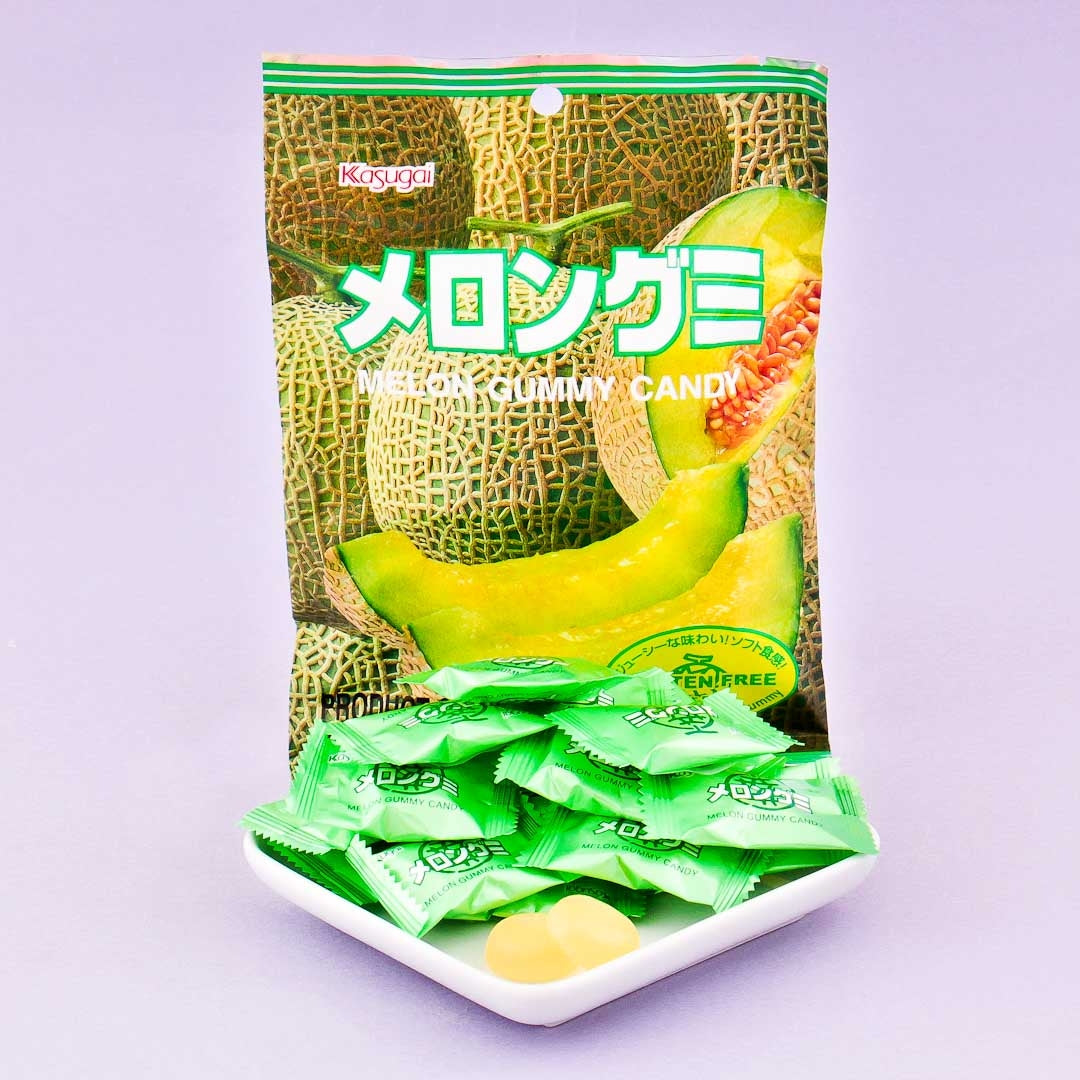 Kasugai Cantaloupe Melon Gummy Candy – Japan Candy Store