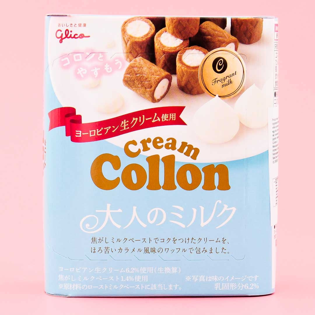 Glico Collon Biscuit Roll - Fragrant Milk – Japan Candy Store