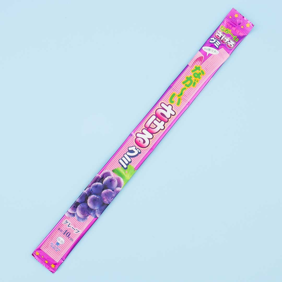 Long Sakeru Peeling Gummy - Grape – Japan Candy Store