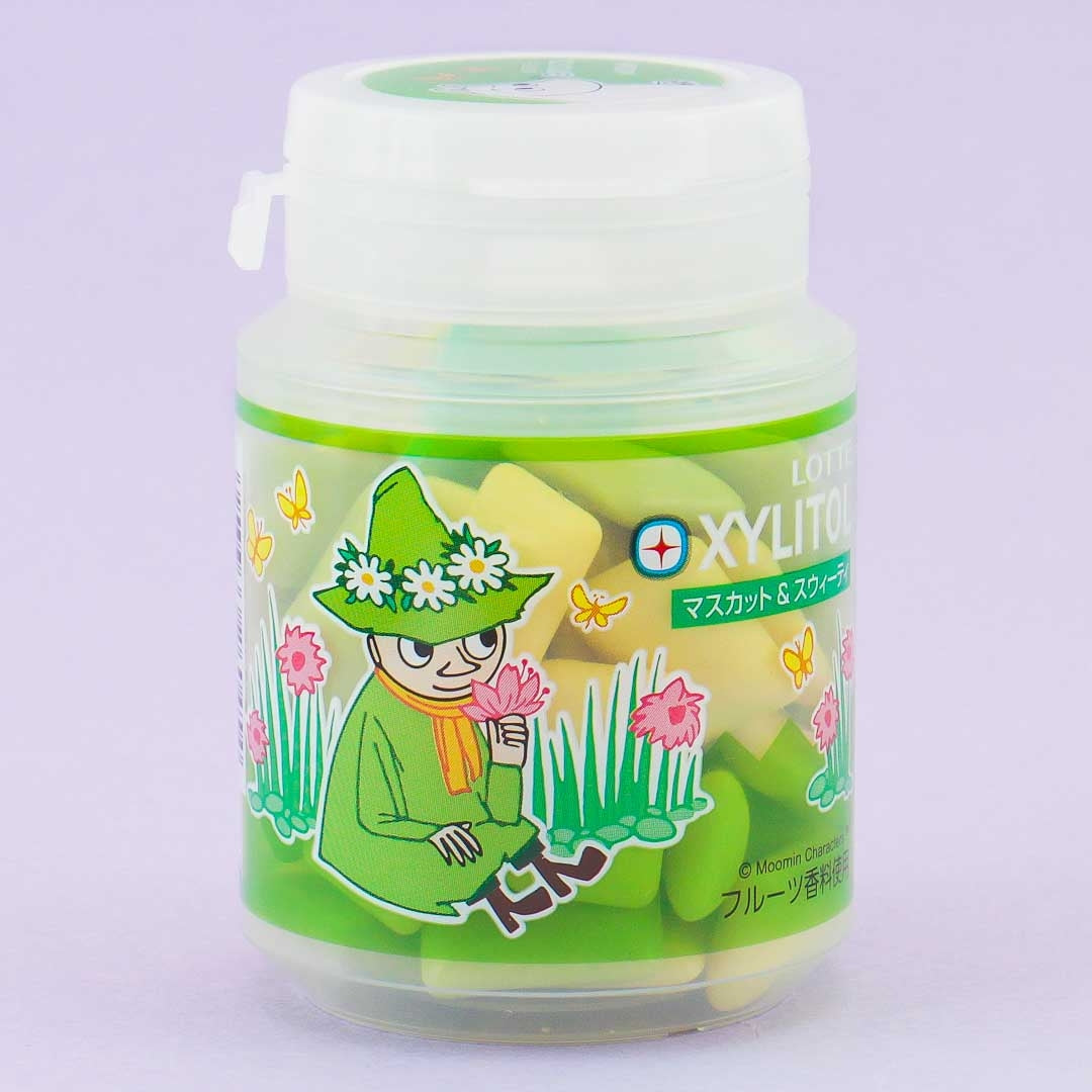 Moomin Xylitol Muscat Sweet Tea Gum – Japan Candy Store