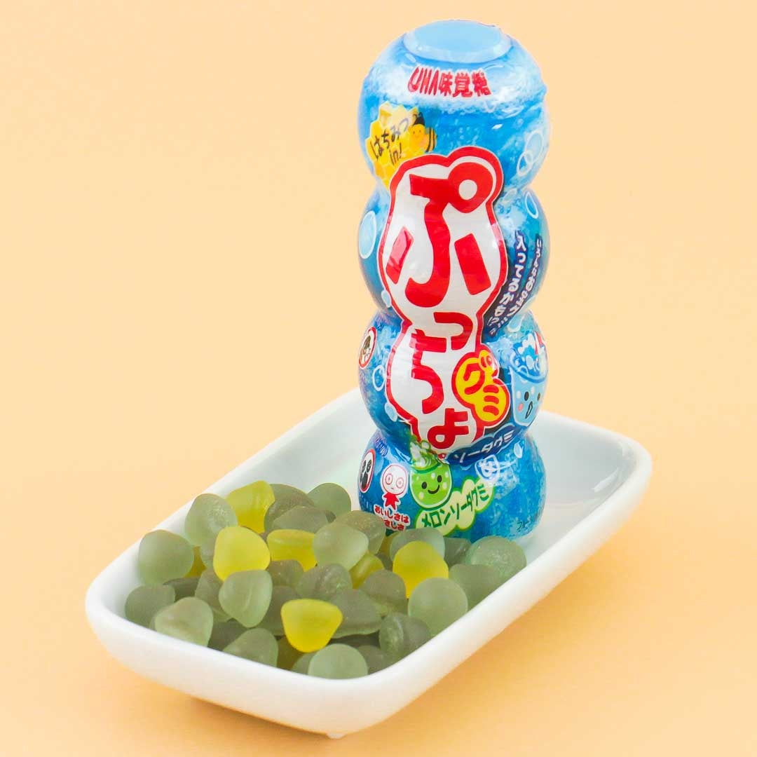 Puccho Gummy Candy - Melon Soda & Ramune – Japan Candy Store