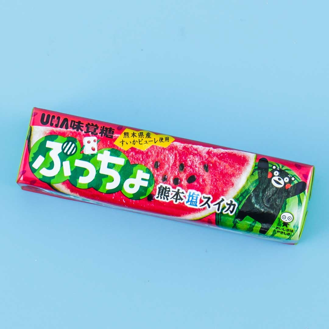 Puccho Chewy Candy - Salty Kumamoto Watermelon – Japan Candy Store