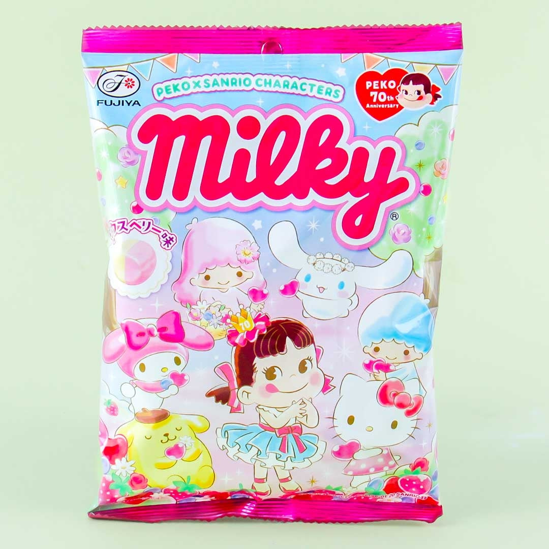 Milky Peko-Chan x Sanrio Characters Candy - Mixed Berry – Japan Candy Store