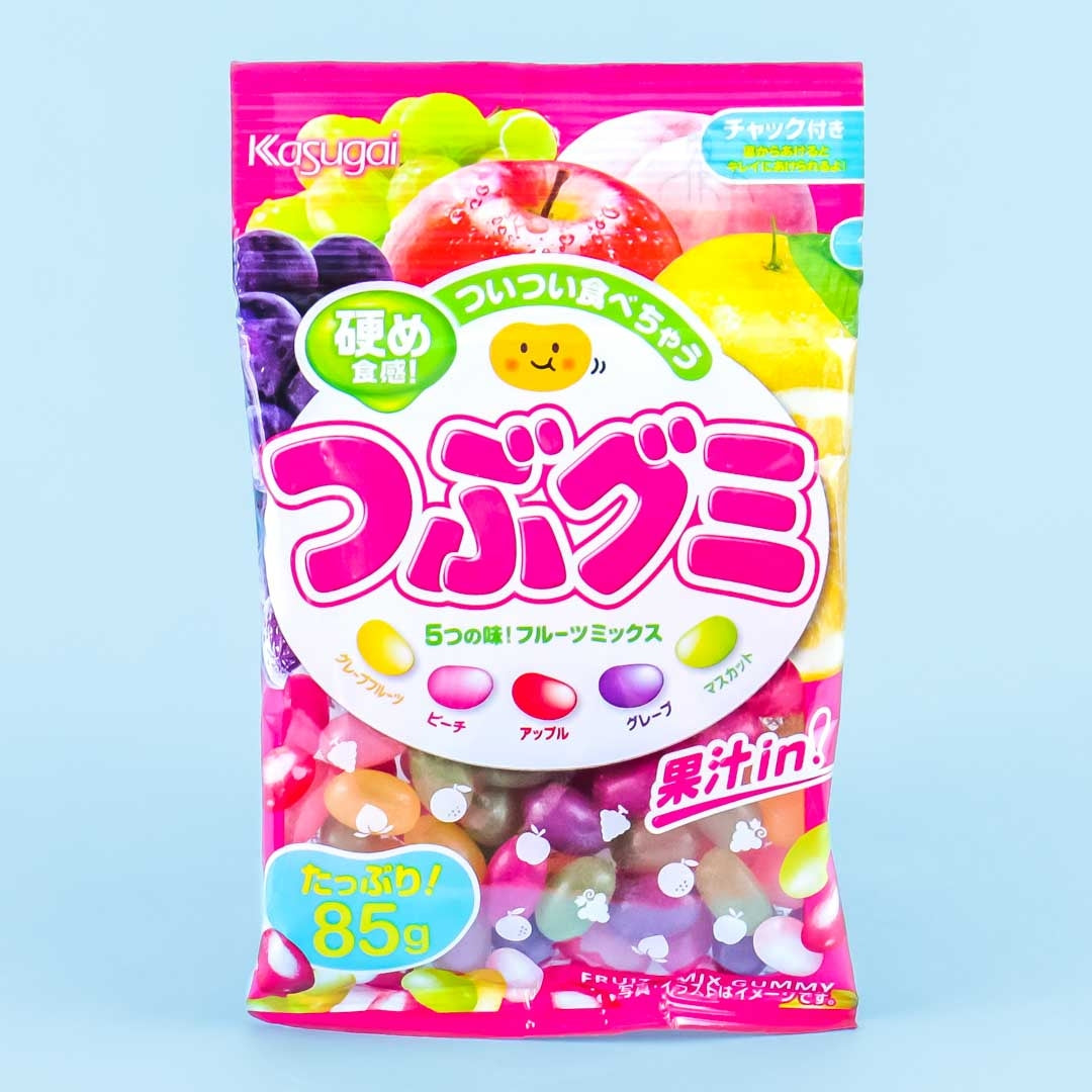 Kasugai Tsubu Gummy Candy - Fruit Mix – Japan Candy Store