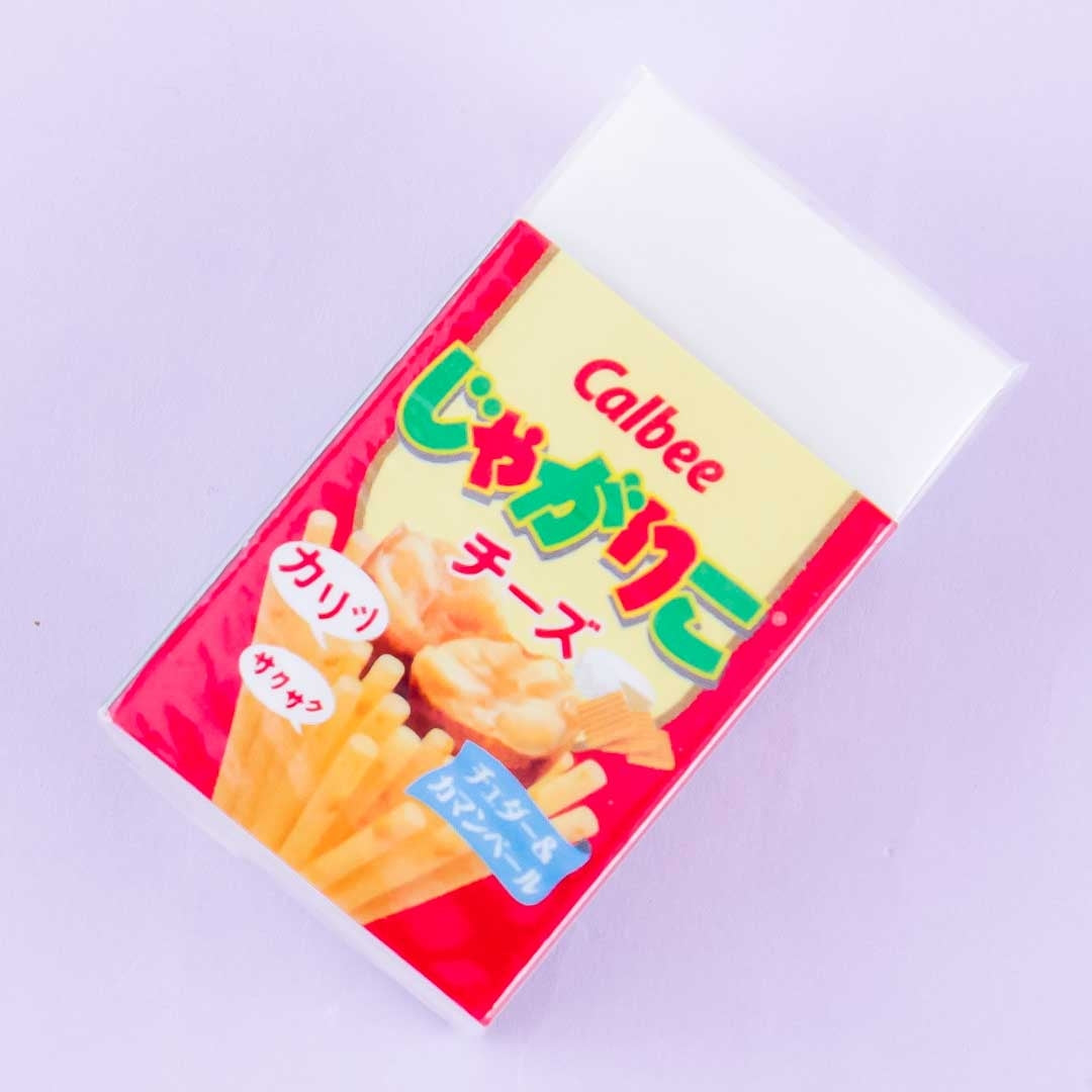 Jagariko Cheese Eraser – Japan Candy Store