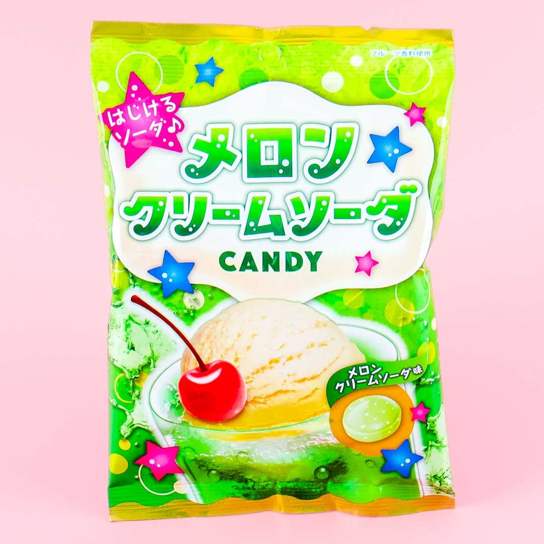 Senjaku Melon Cream Soda Candy – Japan Candy Store