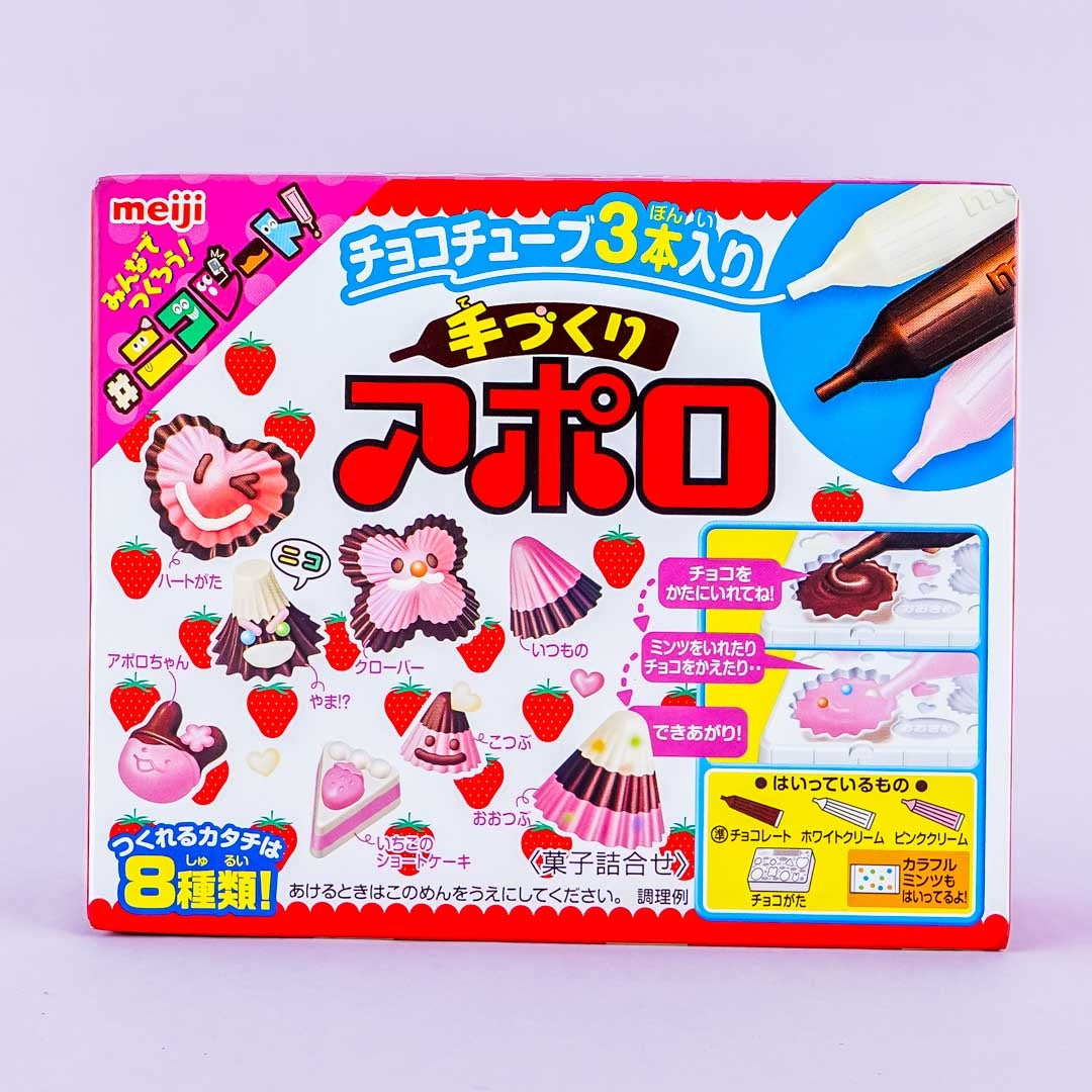 Apollo Strawberry Chocolate DIY Candy Kit – Japan Candy Store