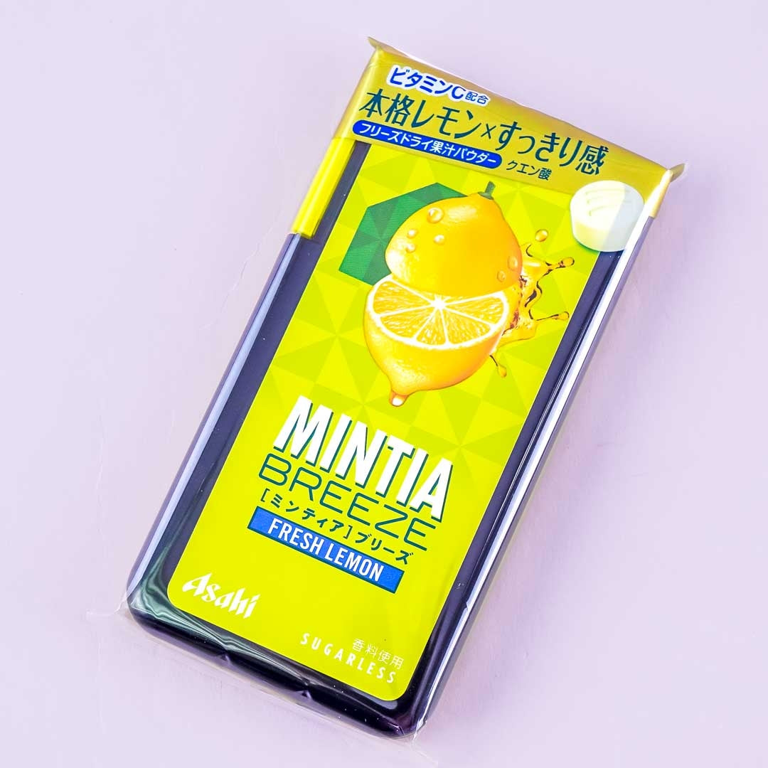 Asahi Mintia Breeze Mints - Fresh Lemon – Japan Candy Store