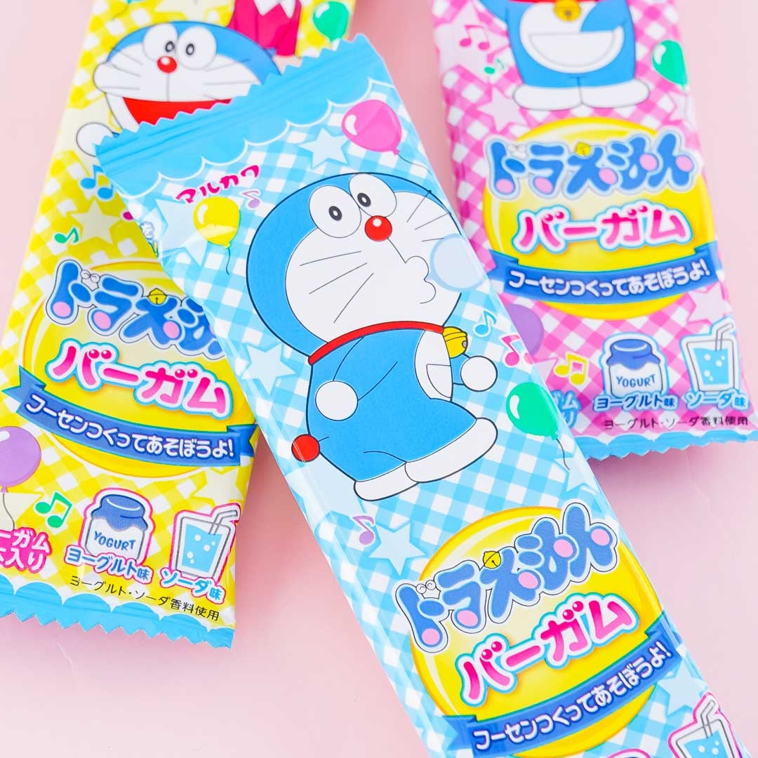 Doraemon Soda & Yogurt Gum Bar – Japan Candy Store