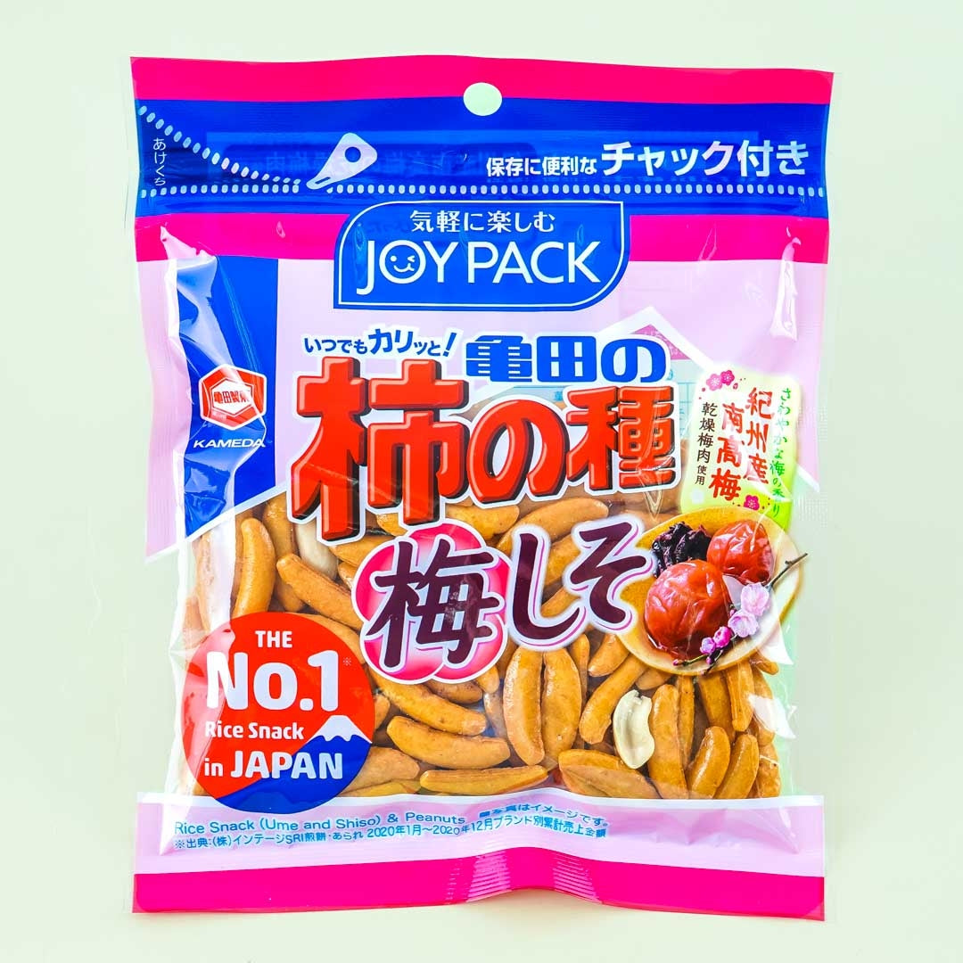 Kameda Kaki No Tane Senbei Joy Pack - Plum Shiso – Japan Candy Store