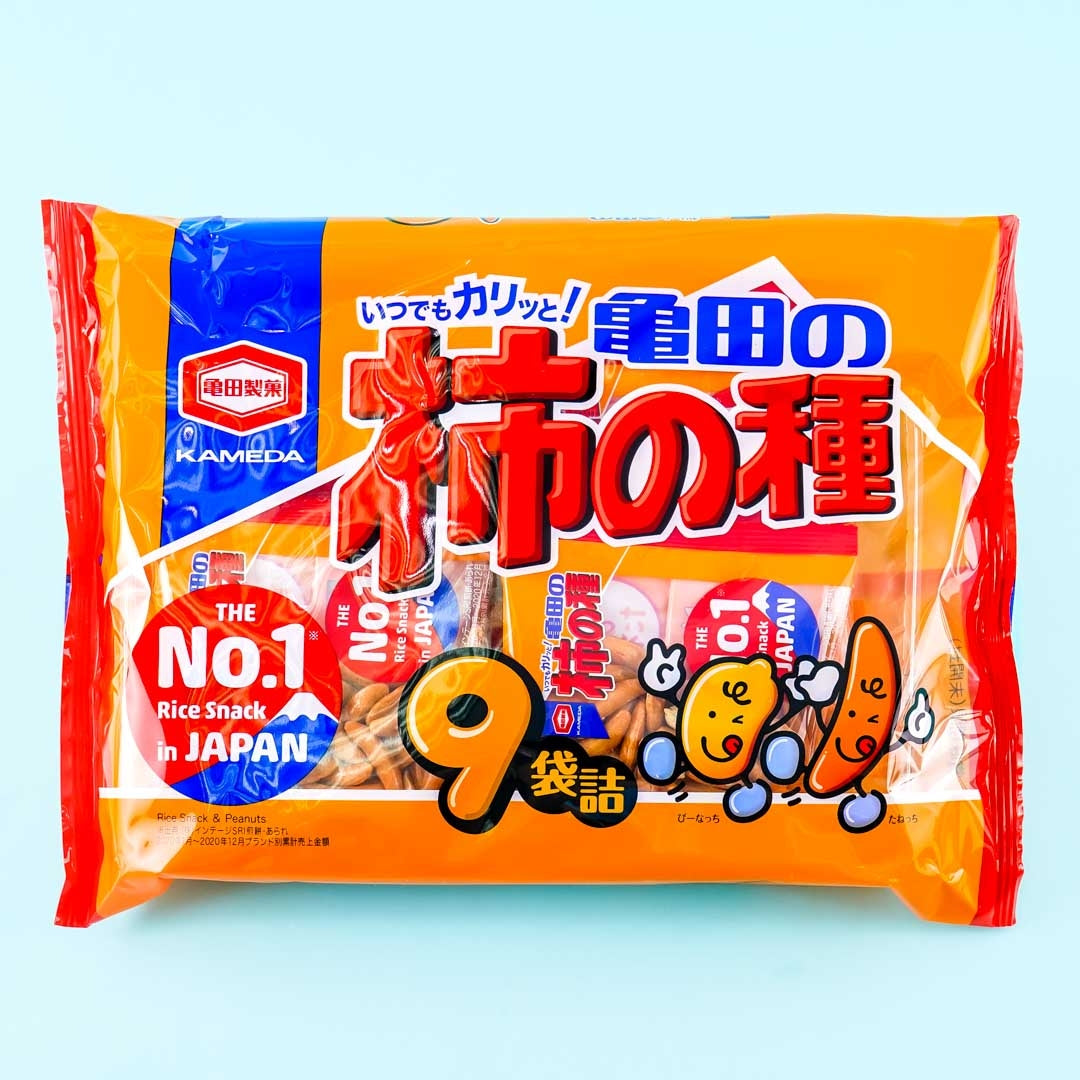 Kameda Kaki No Tane Senbei Family Pack – Japan Candy Store