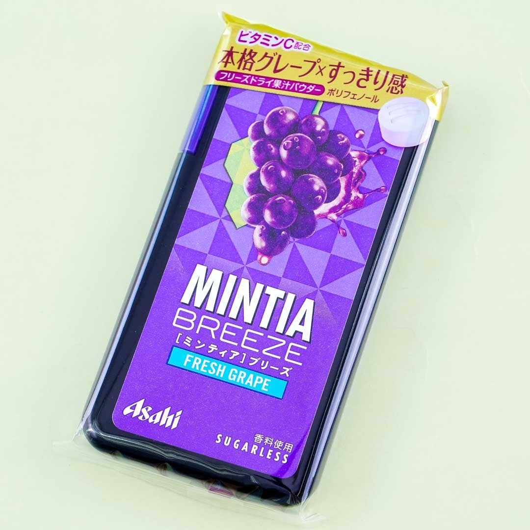 Asahi Mintia Breeze Mints - Fresh Grape – Japan Candy Store
