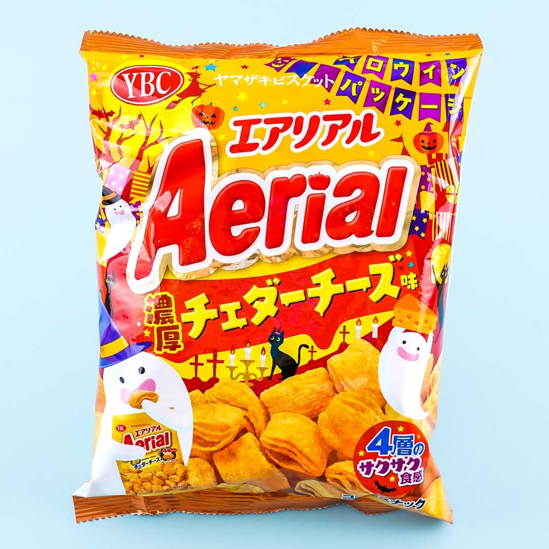 Aerial Halloween Corn Snacks - Thick Cheddar Cheese – Japan Candy Store