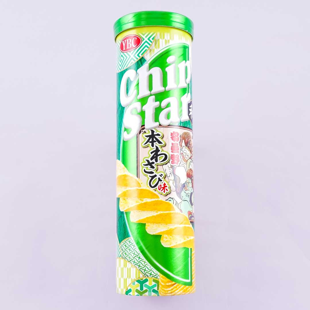 Chip Star Potato Chips - Azumino Wasabi / Large – Japan Candy Store