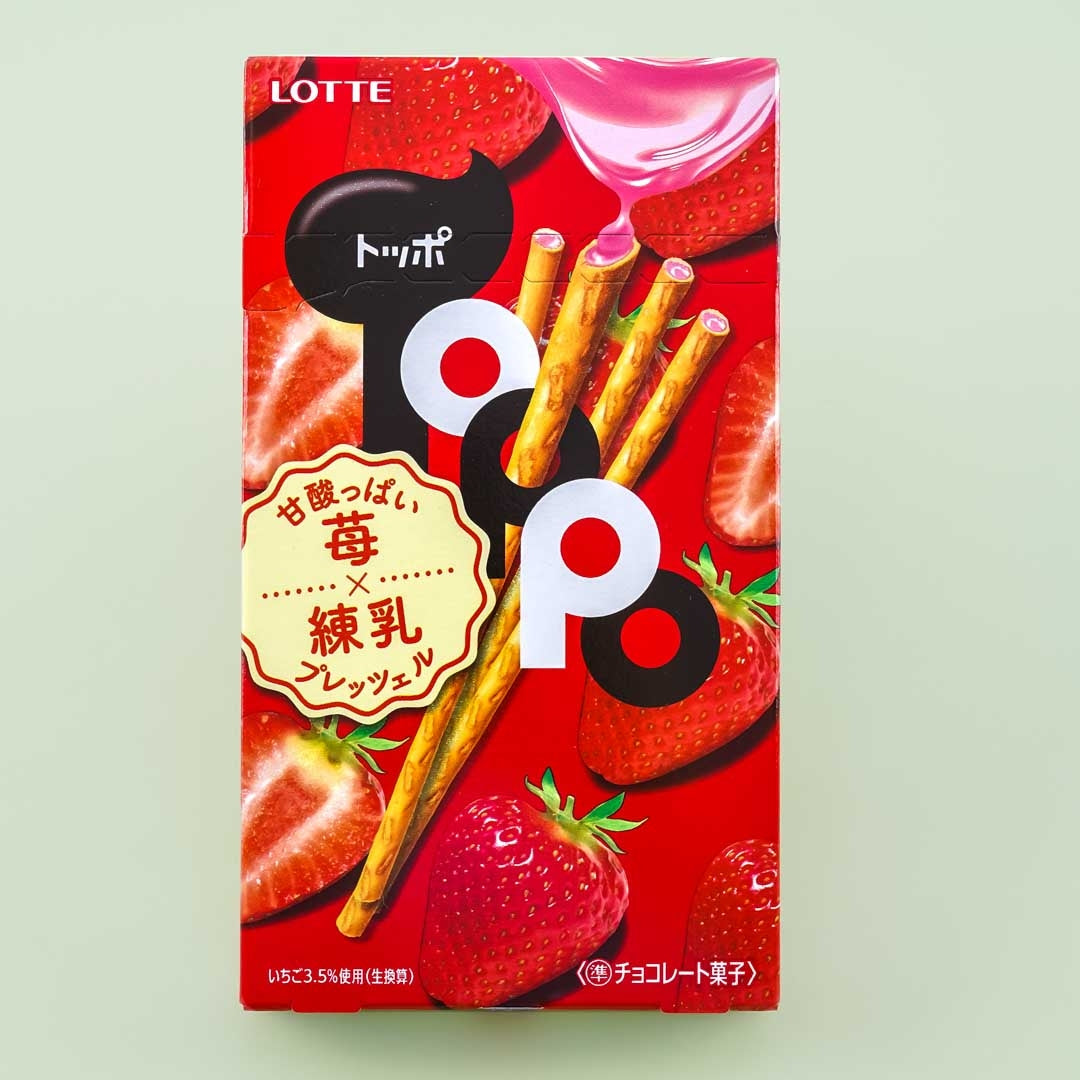 Toppo Biscuit Sticks - Strawberry – Japan Candy Store