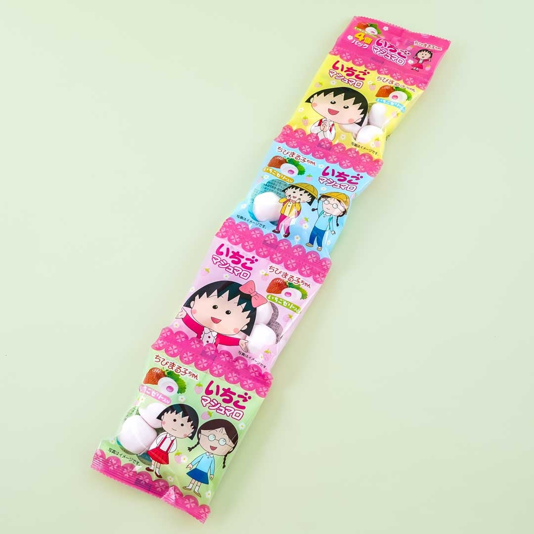 Chibi Maruko-Chan Strawberry Marshmallow Mini Pack - 4 pcs – Japan ...