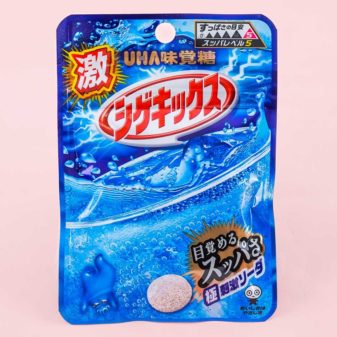 UHA Shigekix Extremely Sour Gummy Drops - Soda – Japan Candy Store