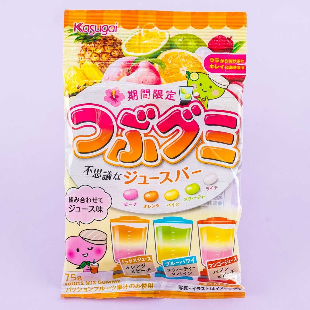 Kasugai Tsubu Gummy Candy - Mysterious Juice Bar – Japan Candy Store