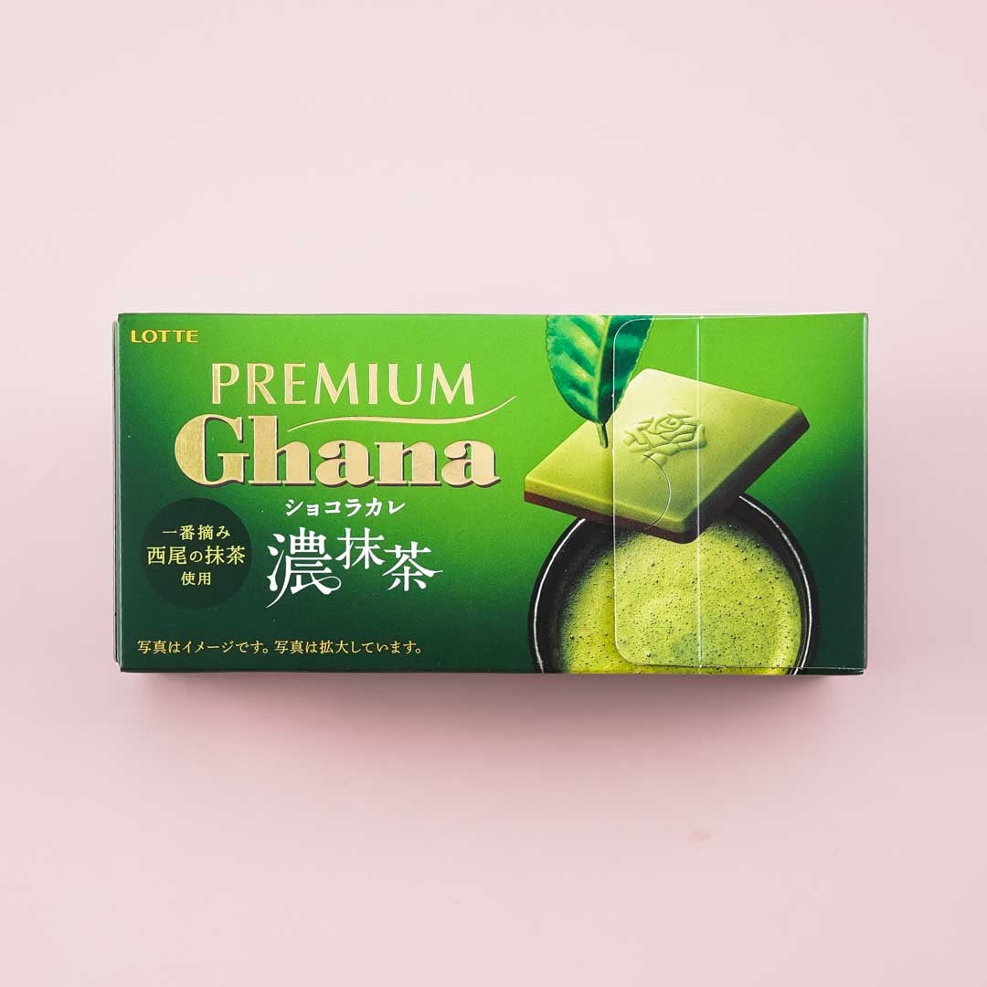 Lotte Premium Ghana Chocolate - Dark Matcha – Japan Candy Store