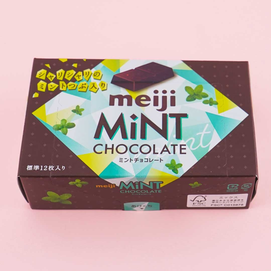 Meiji Mint Chocolate Box – Japan Candy Store