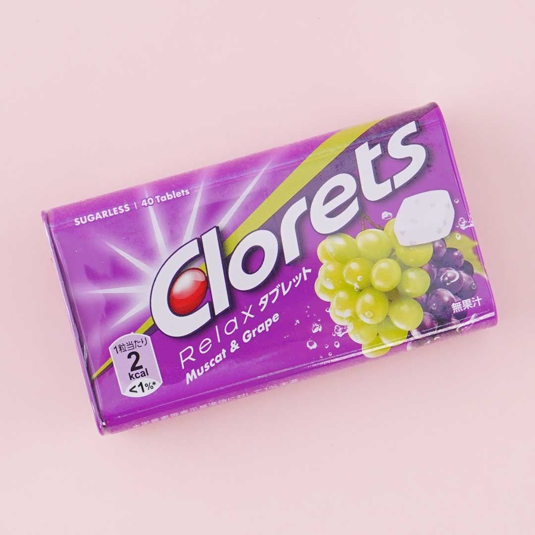 Clorets Relax Tablet Mints - Muscat & Grape – Japan Candy Store