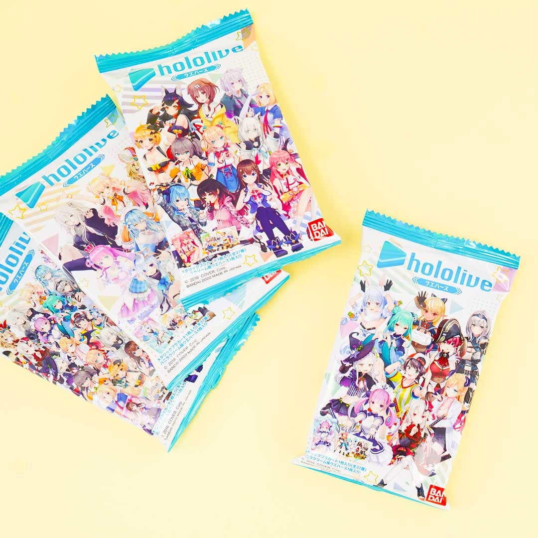 Hololive Card With Wafer – Japan Candy Store